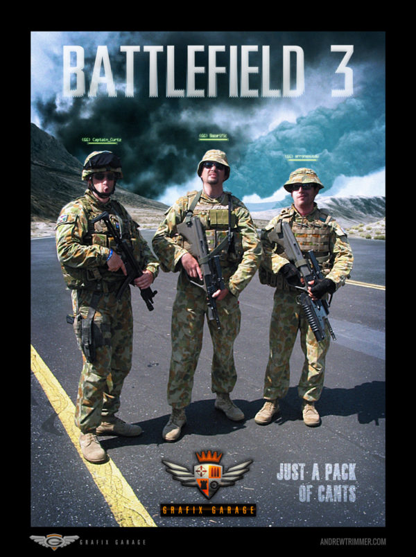 Battlefield 3 Poster – Andrew Trimmer