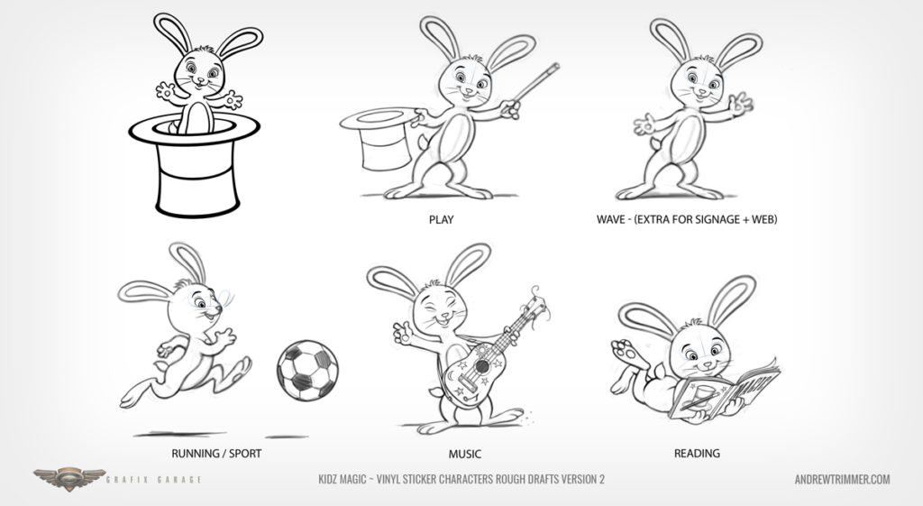 Kidz Magic Logo Revamp – Andrew Trimmer